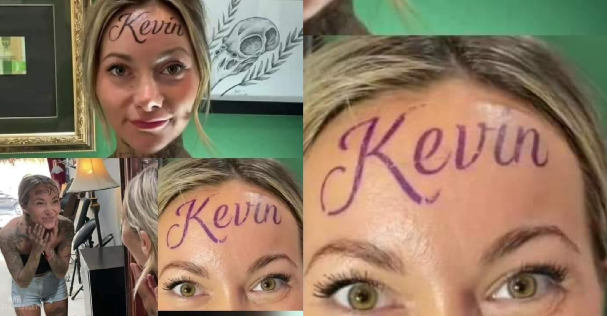 El Kevin lo hizo de nuevo: El Tatuaje Facial como Símbolo de Devoción