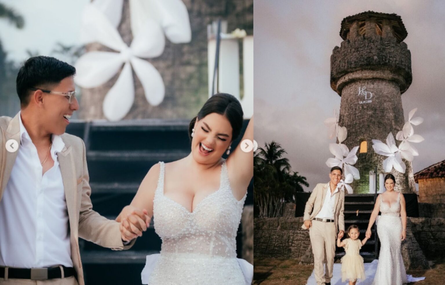 Deanna Melillo y Josy Esteban se casan tras polémica de Himno - LA HORA ...