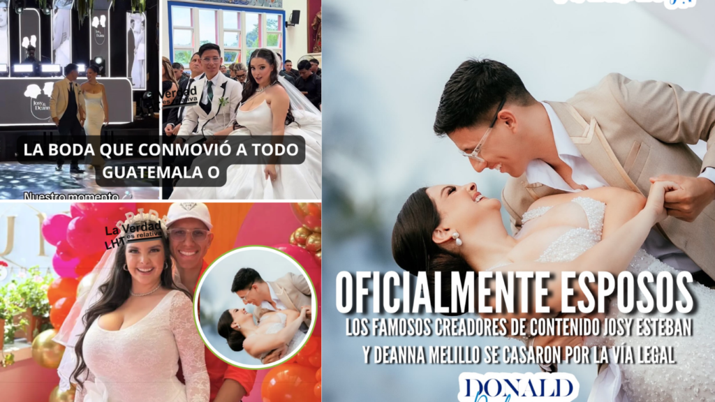 La boda de Jossy Esteban y Deanna Melillo genera amplio impacto en ...